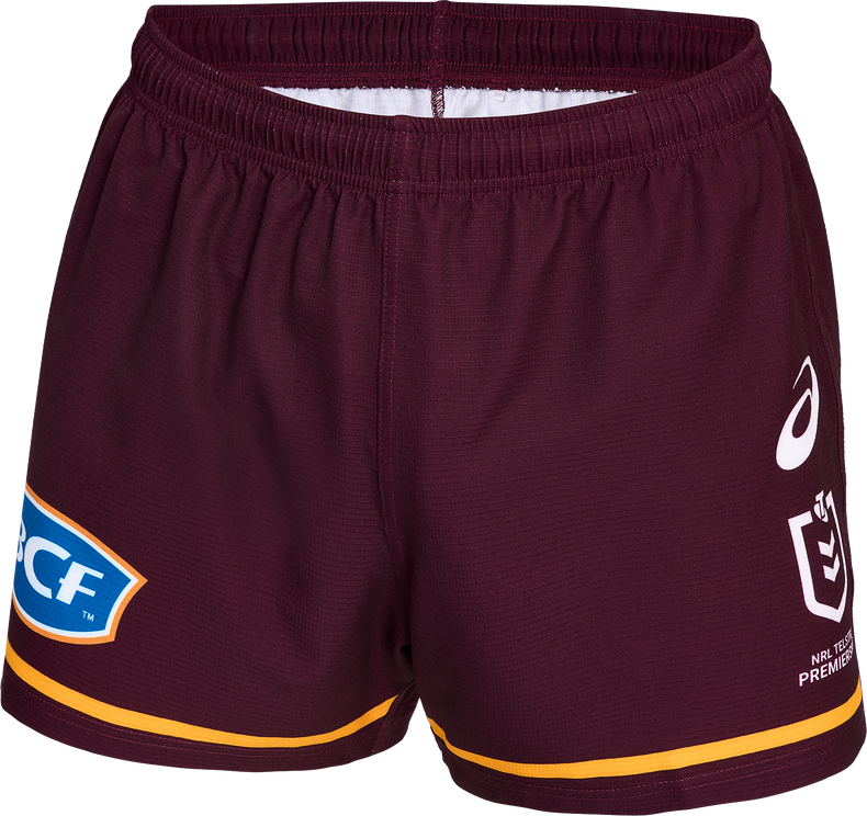 Brisbane Broncos 2026 Mens On Field Shorts - Home