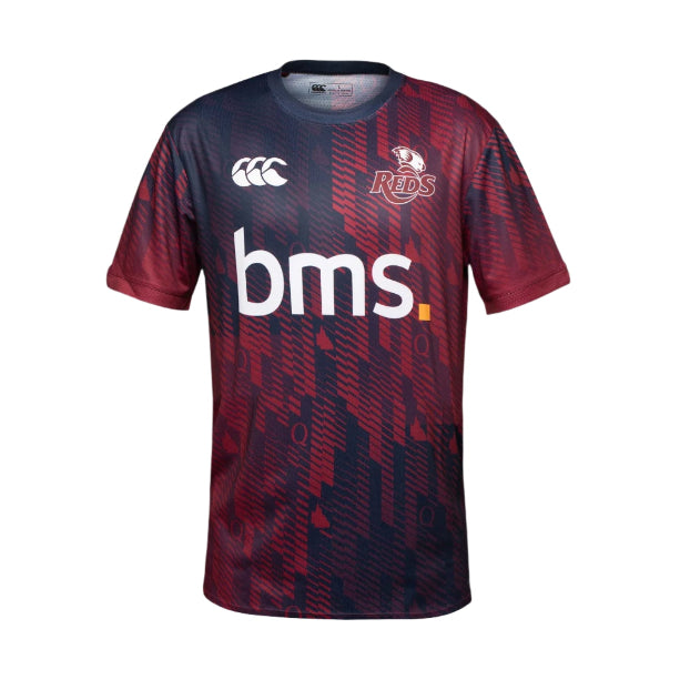 QLD Reds 2025 Mens Players Training Shirt
