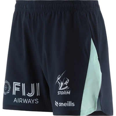 Melbourne Storm 2026 Kids Players Training Shorts