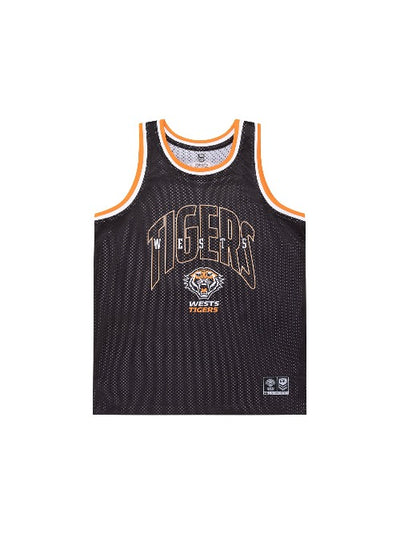 Wests Tigers Mens Basketball Singlet