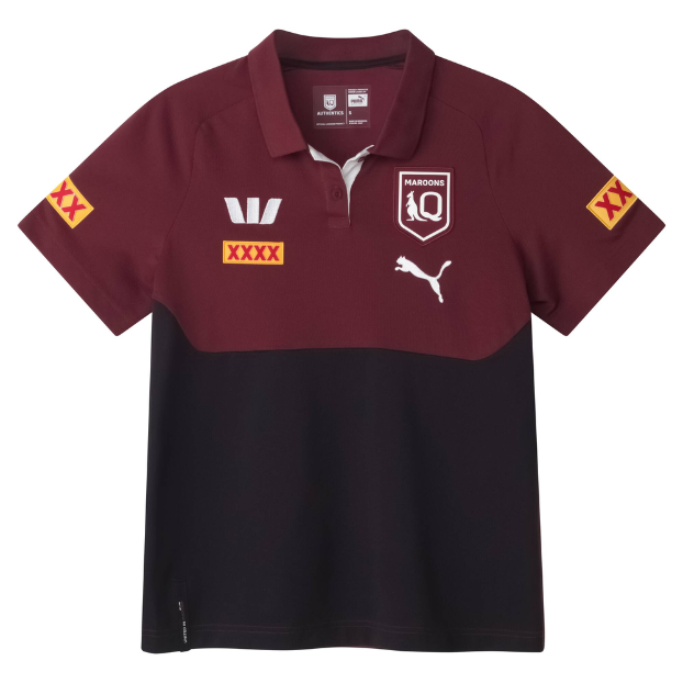QLD Maroons 2025 Players Ladies Team Polo
