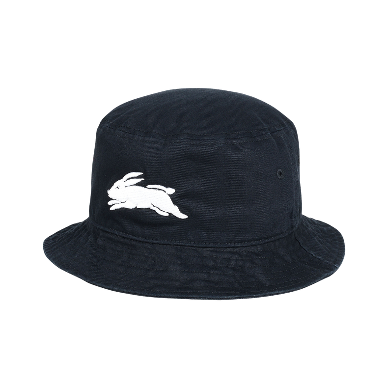 South Sydney Rabbitohs Black Bucket Hat - Cotton